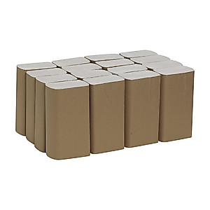 Pacific Blue Basic Multifold Paper Towels (Previously Branded Acclaim) by GP PRO (Georgia-Pacific), White, 20204, 250 Towels Per Pack, 16 Packs Per Case, (Case of 16 Packs, 250 per Pack)