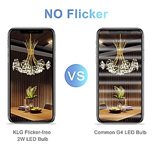 G4 LED Bulb 2W 12V, 20W Halogen JC Bulb Replacement, G4 Bi Pin Bulb, Warm White 3000K 200lm, No Flickering, 10-Pack