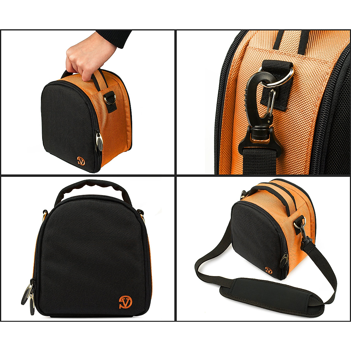 Laurel Travel Camera Bag Case For Canon EOS, 5Ds, 5Ds R, 7D Mark II, Mark 3 EF DSLR Camera