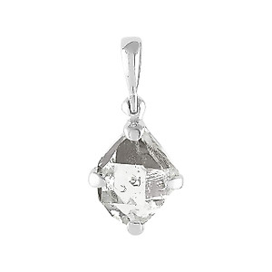 Starborn Herkimer Diamond Pendant in Sterling Silver