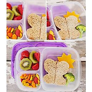 Sandwich Bread Cutters Shapes Set for Kids Vegetables Fruits Cheese Shapes Mold Supplies Crust Lunchbox and Bento Box