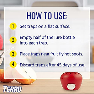 Terro T2503-3 Fruit Fly Trap