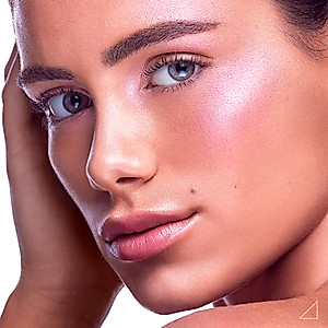 OFRA Signature Palette - #OFRAglow | Highlighter Palette with 5 Shades for a Radiant Look | Travel-Friendly Makeup Palette with an Integrated Mirror for On-the-Go Glow
