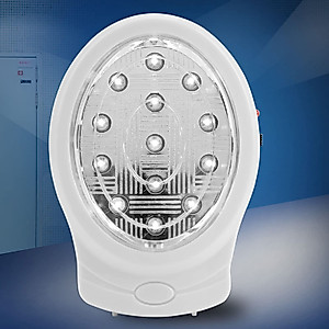 Tbest Emergency Lights for Home Power Failure,13 LED Rechargeable Home Emergency Light Automatic Power Failure Outage Lamp