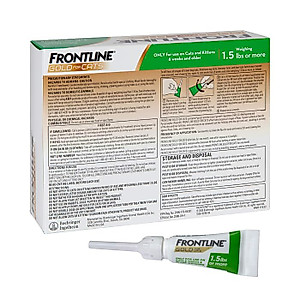 FRONTLINE Gold Flea & Tick Treatment for Cats Pack of 6