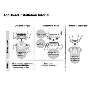 Superior Arc6 6-Blade Shaver, WES9600P Electric Razor Replacement Outer Foil for Panasonic ES-LS9A-K and ES-LS8A-K