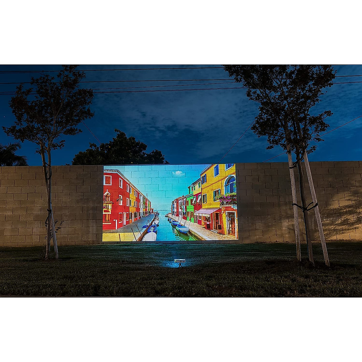 AAXA Technologies P300 Neo LED Video Projector with 2.5 Hour Rechargeable Battery, Onboard Media Player, HDMI/Mini VGA/USB/microSD Inputs, iPhone iPad PS4 Xbox Compatible, 1080p Support