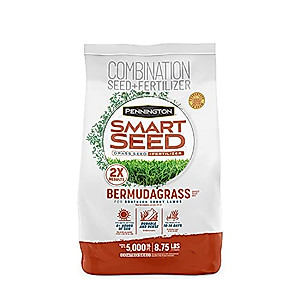 Pennington Smart Seed Bermudagrass Mix with 2x faster results 8.75 LB