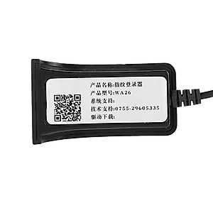 Eatbuy Fingerprint Reader, Compact USB Fingerprint Reader Scanner Reliable Biometric Access Control Attendance System
