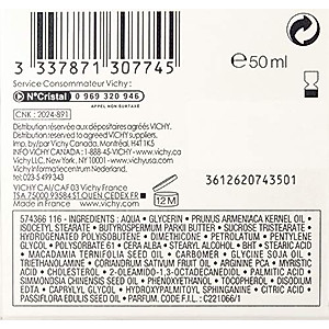 Vichy Nutrilogie 2 Intense Moisturizer for Very Dry Skin, 24-Hour Hydration Daily Face Cream to Strengthen and Soothe Skin, Non-Greasy Finish, 1.69 Fl Oz (Pack of 1)