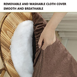 Ironing Board, Folding Detachable Solid Wooden Ironing Board with Temporary Placement of Wooden Hangers, 3 Levels Adjustable Height, for at Home Apartment Laundry Room Small Spaces