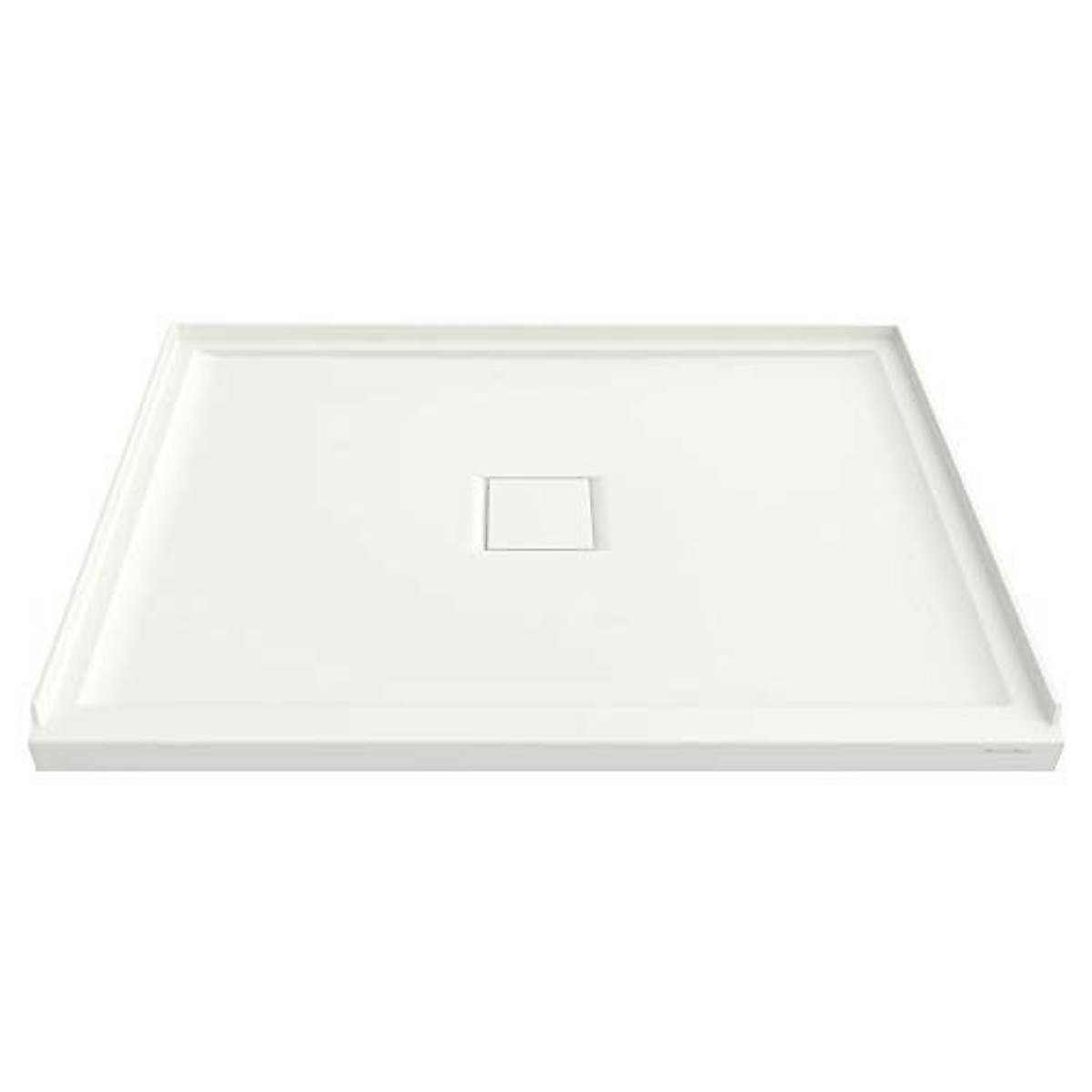 American Standard 4836SM-COL.218 Townsend 48 x 36 Inch Solid Surface Shower Base, Soft White