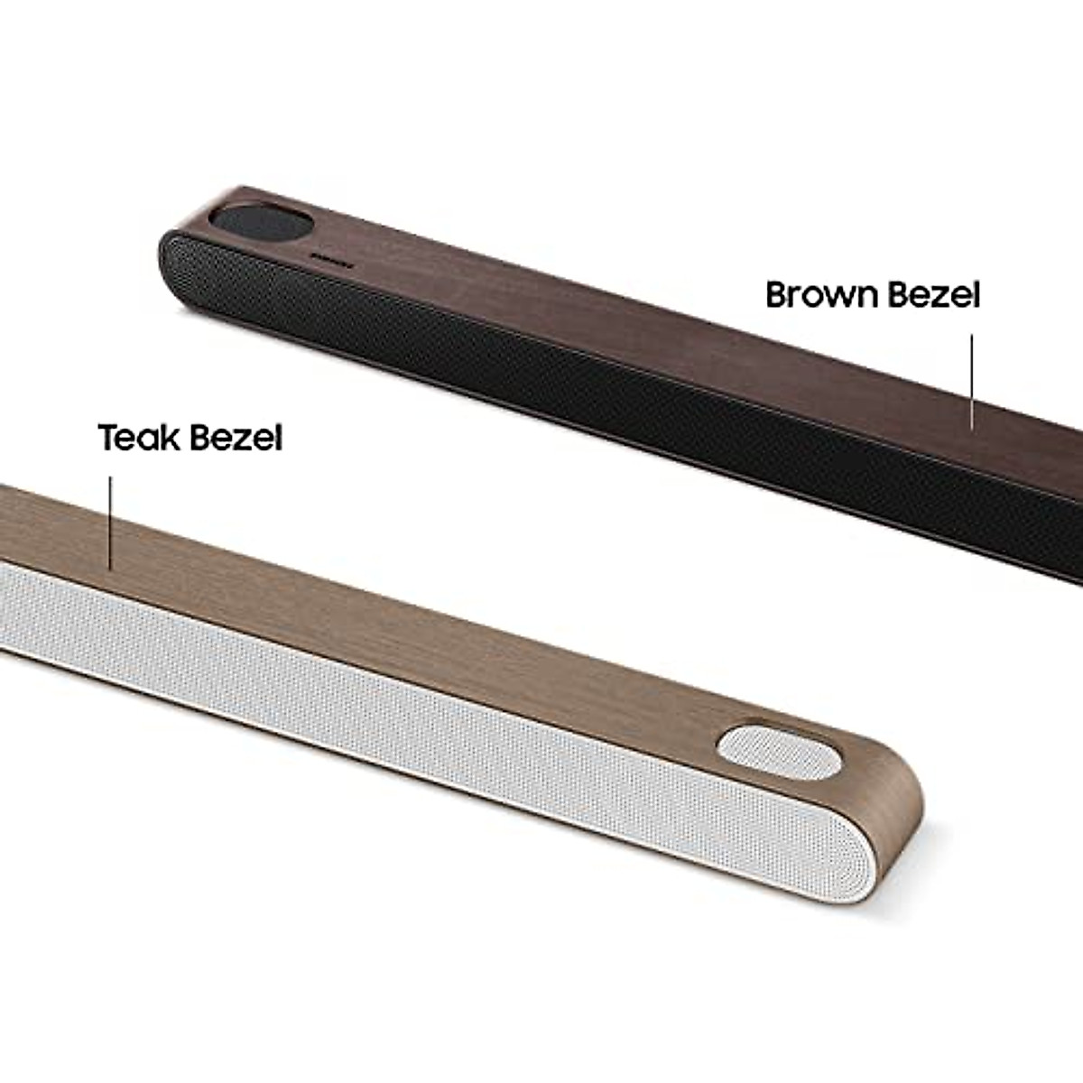 SAMSUNG Ultra Slim Soundbar Bezel, Accessory for S800B and S801B Sound Bars, Customizable to Match The Frame TV Bezels, 2022, VG-SCFBS8BW/ZA, Brown