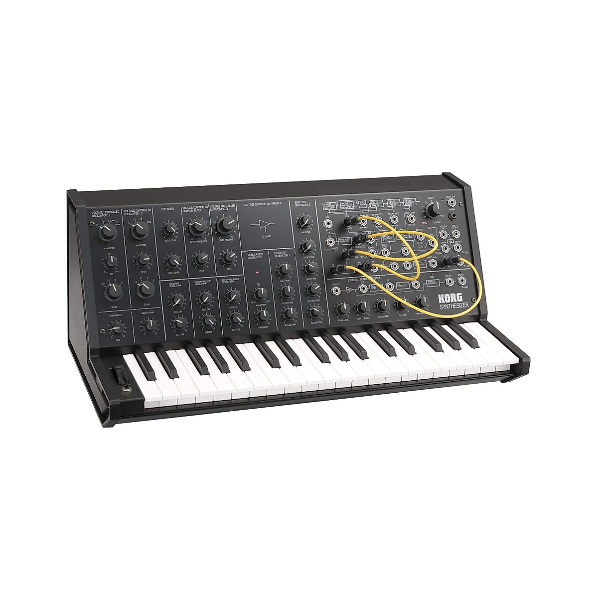 Korg MS20 Mini Semi-Modular Analog Synthesizer (MS20MINI), MultiColored, M (Renewed)