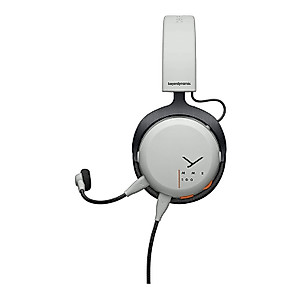beyerdynamic MMX 100 Closed Over-Ear Gaming Headset in Grey with META Voice Microphone, Excellent Sound for All Gaming Devices