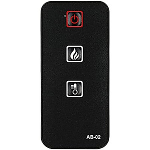 Replacement for SEI Furniture Fireplace Heater Remote Control FA5423
