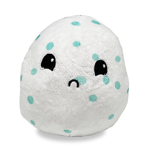 Hatchkinz | Reversible Sea Turtle to Egg Plushie | Happy + Sad | Show Your Mood | Stress Relief Plush 7"