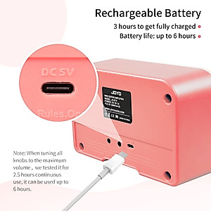 JOYO JA-02 II Small Practice Guitar Combo Amplifier and 2 Pcs Guitar Capo Bundle