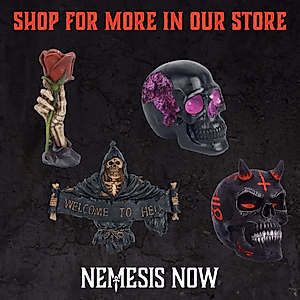 Nemesis Now James Ryman You're Next Grim Reaper Wallet, Gothic Skeleton Design