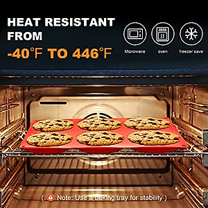 Hamburger Bun Molds 2 Pack Silicone Baking Pans, 4 Inch Muffin Top Pan Egg Sandwish Mold Small Layer Cake Molds Round Disc Pan for Mini Cake, Jumbo Muffin Top, Bun, Custard, Tart, Resin Coaster