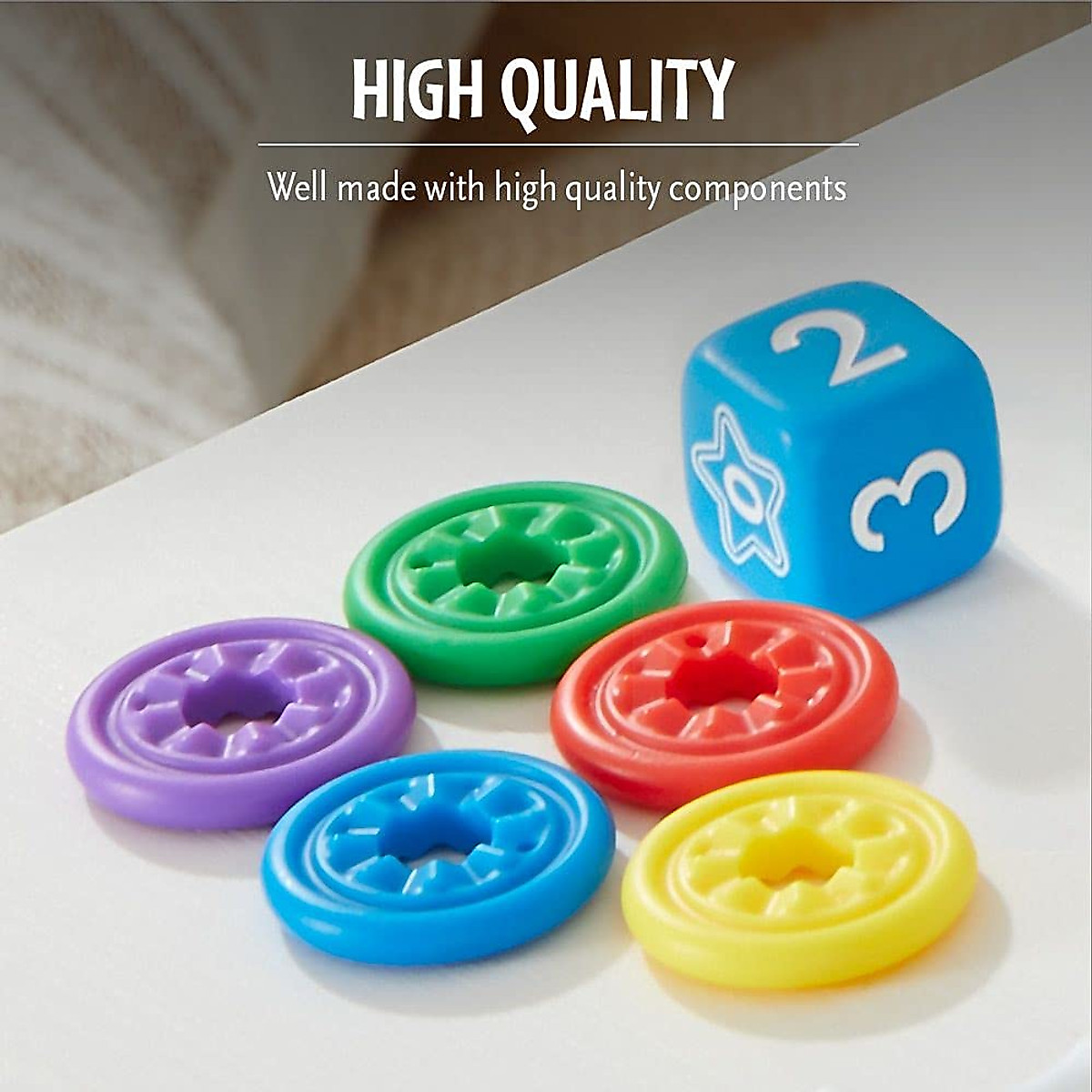 ThinkFun My First Math Dice - Engaging Counting Game for Kids | Enhances Math & Number Skills | Fun Learning Activity for Ages 3+