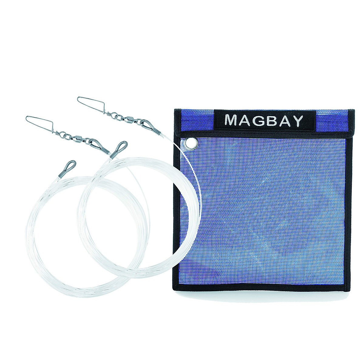 MagBay Lures Superior Wahoo Shock Leader 250 lbs - 2 Pack Plus Bag