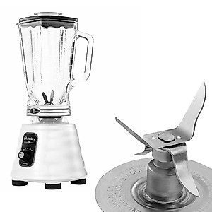 Osterizer Limited Edition 75 Years BLSTSE75 Blender with 1.25 L Capacity Glass Jar, 3-Speed ​​Knob and 6 Times Stronger Motor