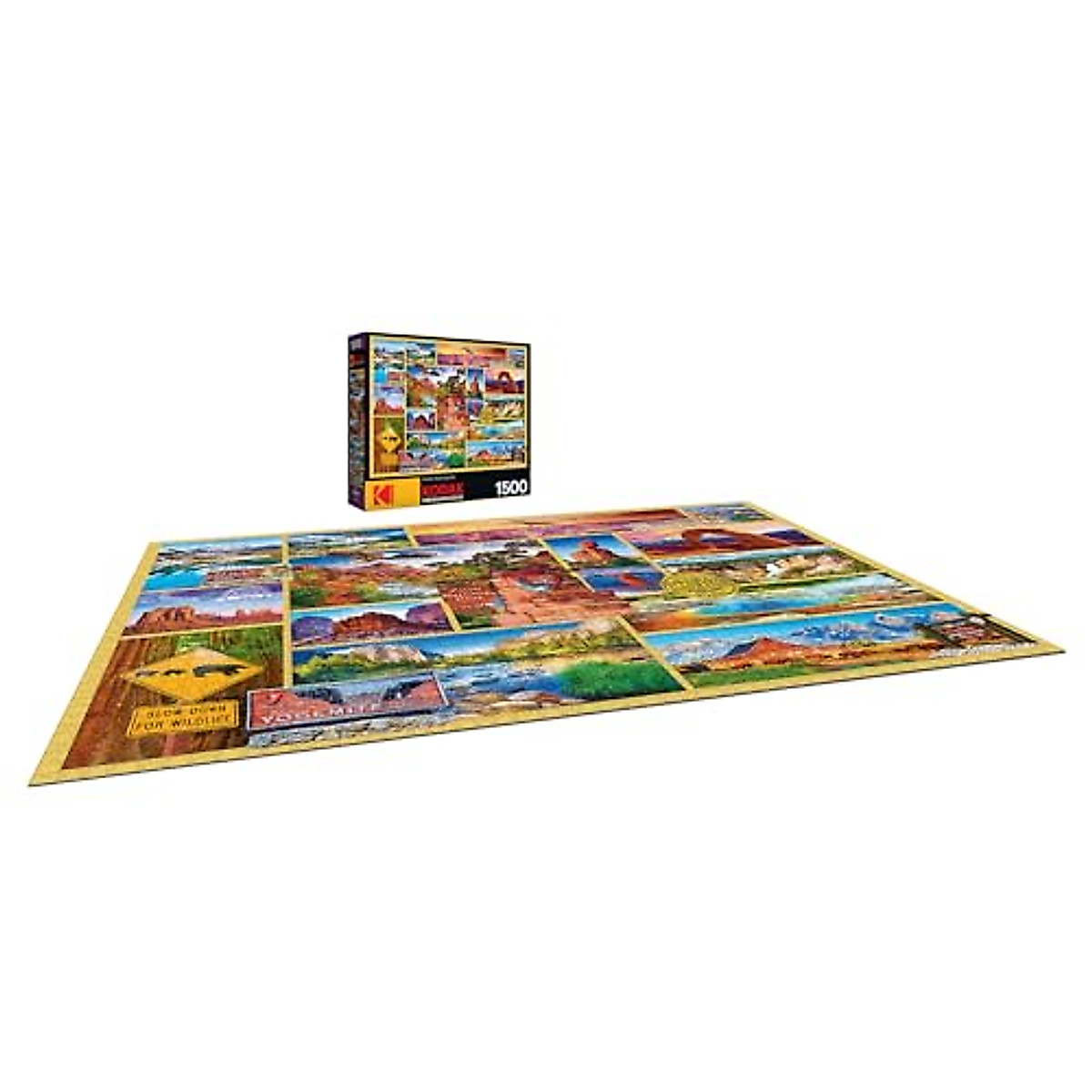 RoseArt - Kodak - US National Parks - 1500 Piece Jigsaw Puzzle for Adults