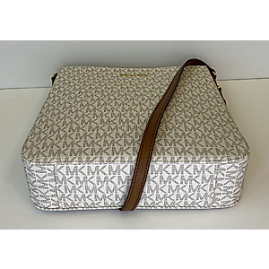Michael Kors Messenger, Signature Mk Vanilla