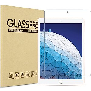 ProCase 1 Pack for 10.5" iPad Air 3rd 2019 / iPad Pro 2017 Screen Protector, Tempered Glass Film Guard for iPad 10.5 Air 3 / iPad Pro 10.5 2017