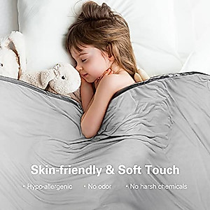 iBune Cooling Blankets for Hot Sleepers, 60" x 90" Twin Size Cool Blankets for Bed with Double Side Enhanced Cooling Q-max >0.46, Skin-Friendly Breathable Cold Blankets for Sleeping