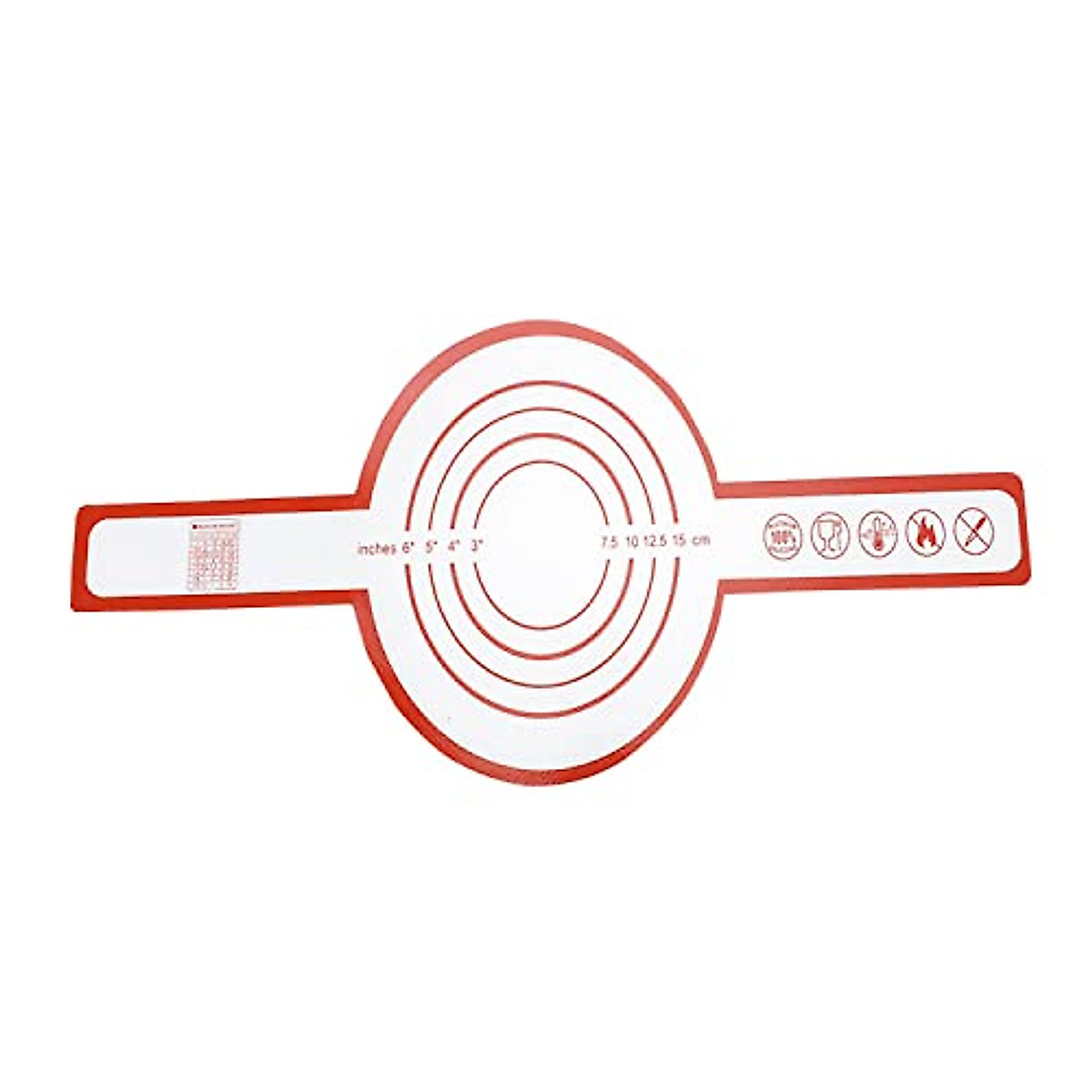 Aesackir Silicone Baking Mat for Dutch Oven Bread Baking,Reusable Mat,Long Handles Sling Transferable Dough,Environmentally Friendly Alternative to Parchment,Baking Tools, 52.5*21.5cm (B-B064)