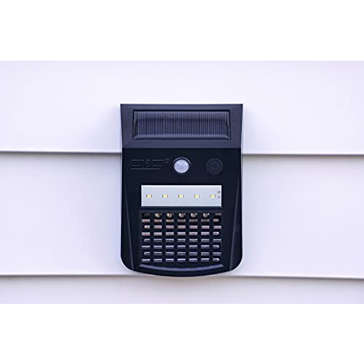 PIC 2-in-1 Solar Bug Zapper and Motion Sensor LED Light, Outdoor Electric Insect Killer, Mosquito Fly Zapper Trap for Outdoor Use