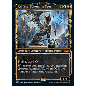 Magic: the Gathering - Raffine, Scheming Seer (327) - Showcase - Streets of New Capenna