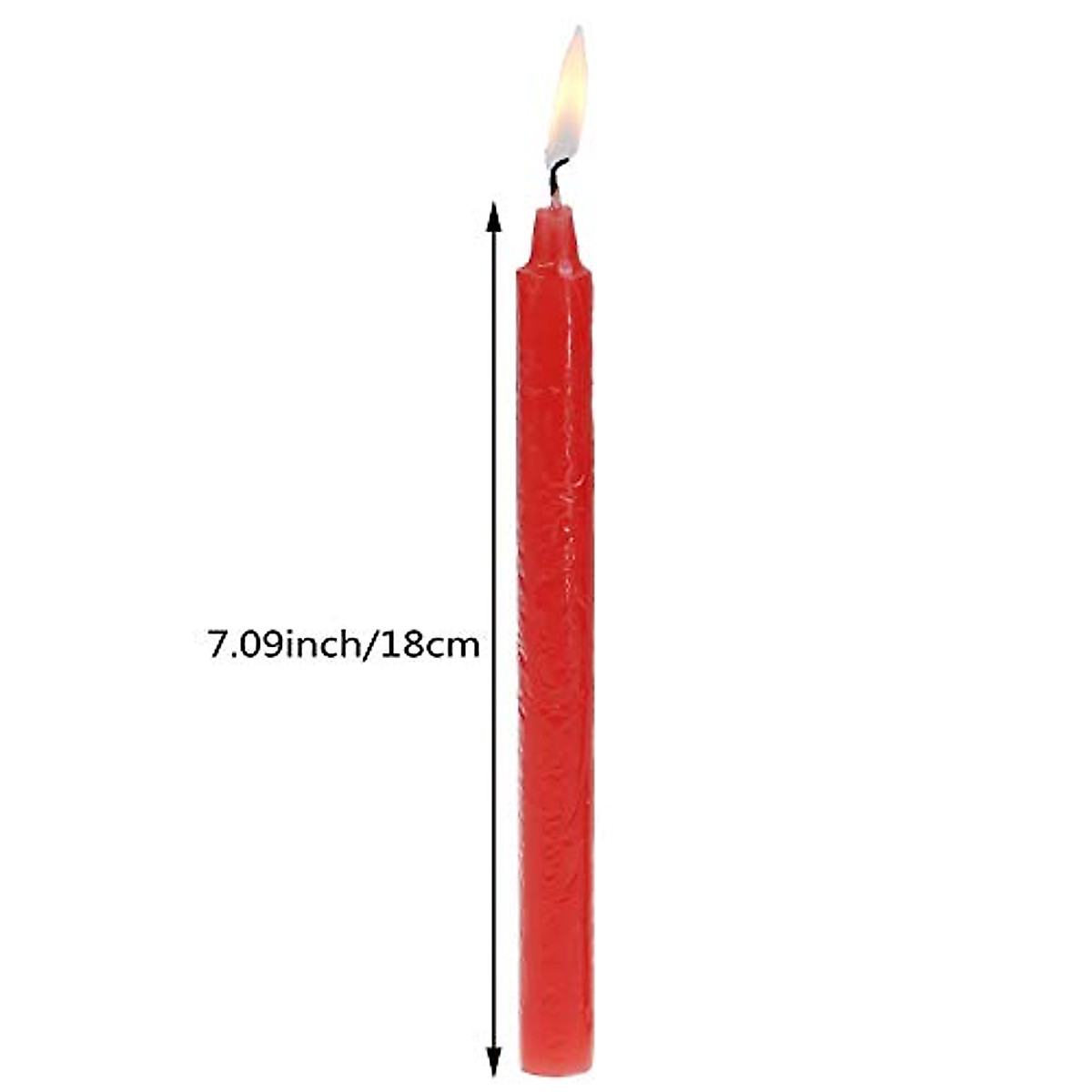 12 Pieces Low Temperature Candles Romantic Candles for Couples Lovers