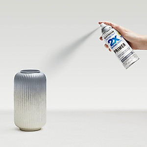 Rust-Oleum 249088 Painter's Touch 2X Ultra Cover, 12 Fl Oz (Pack of 1), Flat Gray Primer, 12 Ounce