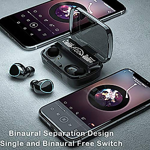 Wireless Earbuds Bluetooth 5.1 Earphones for Samsung Galaxy Note20 in Ear Headphones True Stereo Sports Waterproof/Sweatproof Headsets with Microphone