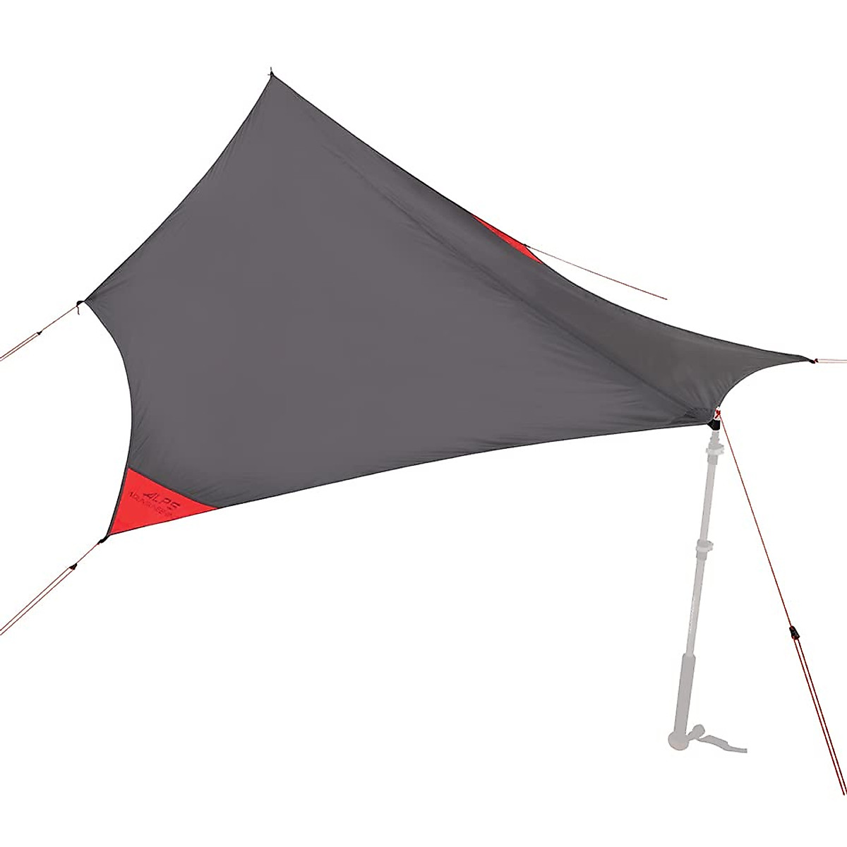 ALPS Mountaineering Ultra-Light Tarp Shelter - Charcoal/Red