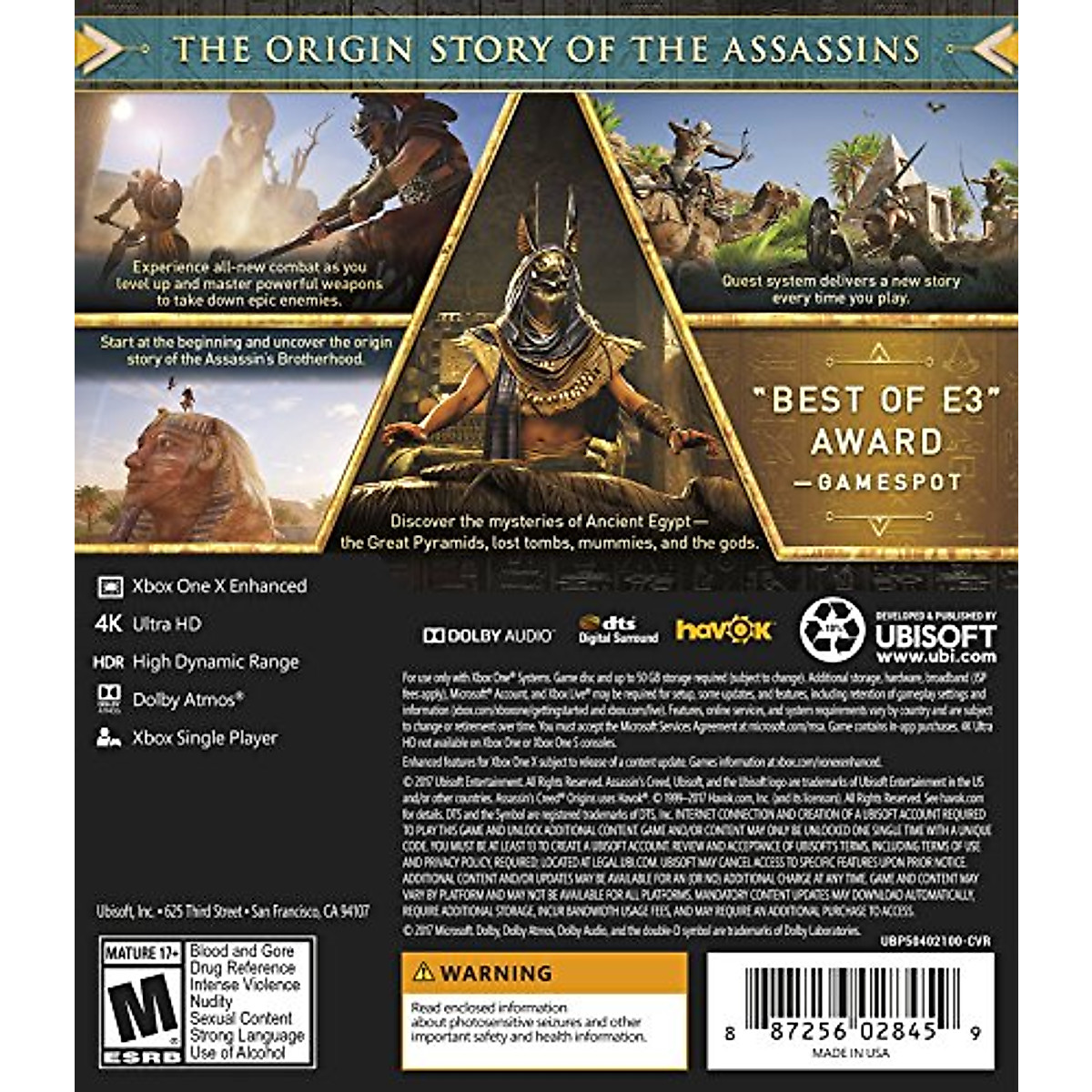 Assassin's Creed Origins - Xbox One Standard Edition