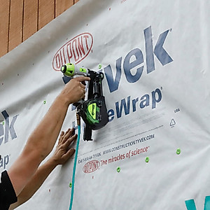 Cap Staples, 7/8" StaplePac, 1" Caps, 7/16" Crown Staples 18ga (2000 ct) for use with CS150B Pneumatic Cap Stapler, STINGER 0136044