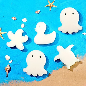 25 Pieces Hot Tub Scum Absorber Hot Tub Accessories Oil Absorbing Sponge Remover Floating Sponges for Hot Tub Swimming Pool and Spa (White)