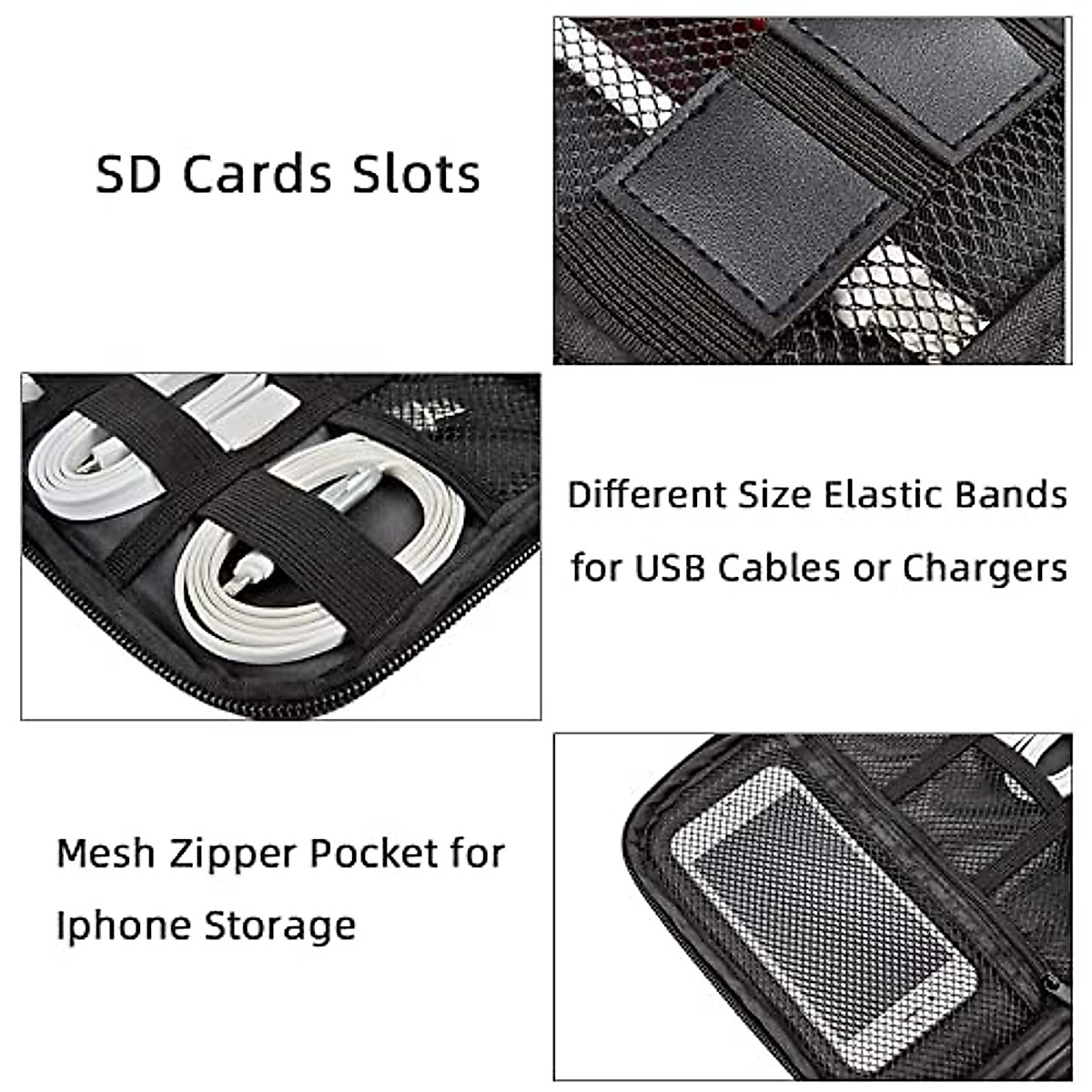 Electronic accessories Electronic storage package data cable organizer data cable organizer package charger mobile phone package hard disk