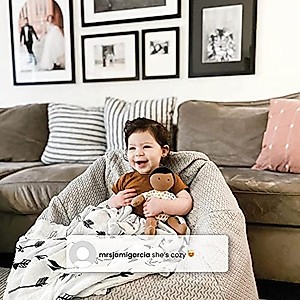 Delta Children Serta I Comfort Cozeee Fluffy Chair, Kid Size, Grey