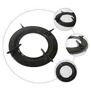 SOLUSTRE 1PC gas stove bracket Wok Support gas stove rack gas trivet wok burner Cooktop Range Pan fry pan replacement stove grates gas cooker rack gas range rack iron milk pot gas