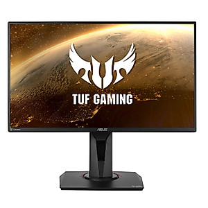 ASUS TUF Gaming VG259QM 24.5” Monitor, 1080P Full HD (1920 x 1080), Fast IPS, 280Hz, G-SYNC Compatible, Extreme Low Motion Blur Sync,1ms, DisplayHDR 400, Eye Care, DisplayPort HDMI (Renewed)