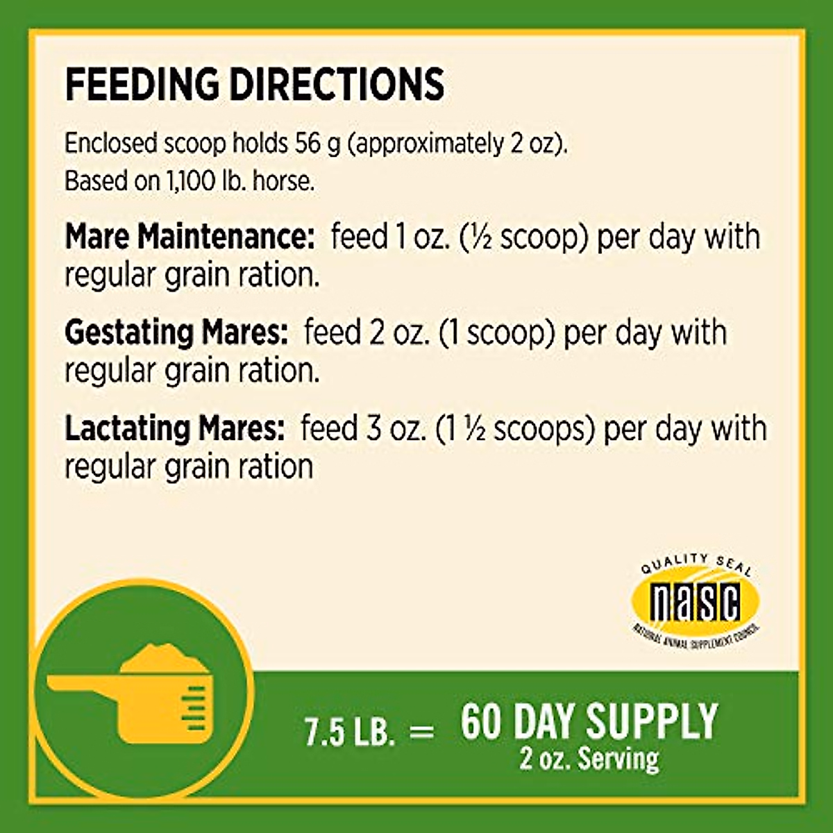 Farnam Mare Plus Gestation & Lactation Supplement 7.5 pounds, 60 Day Supply
