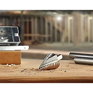 BOSCH SDC2 3/16 In. to 7/8 In. High-Speed Steel Turbo Step Drill Bit