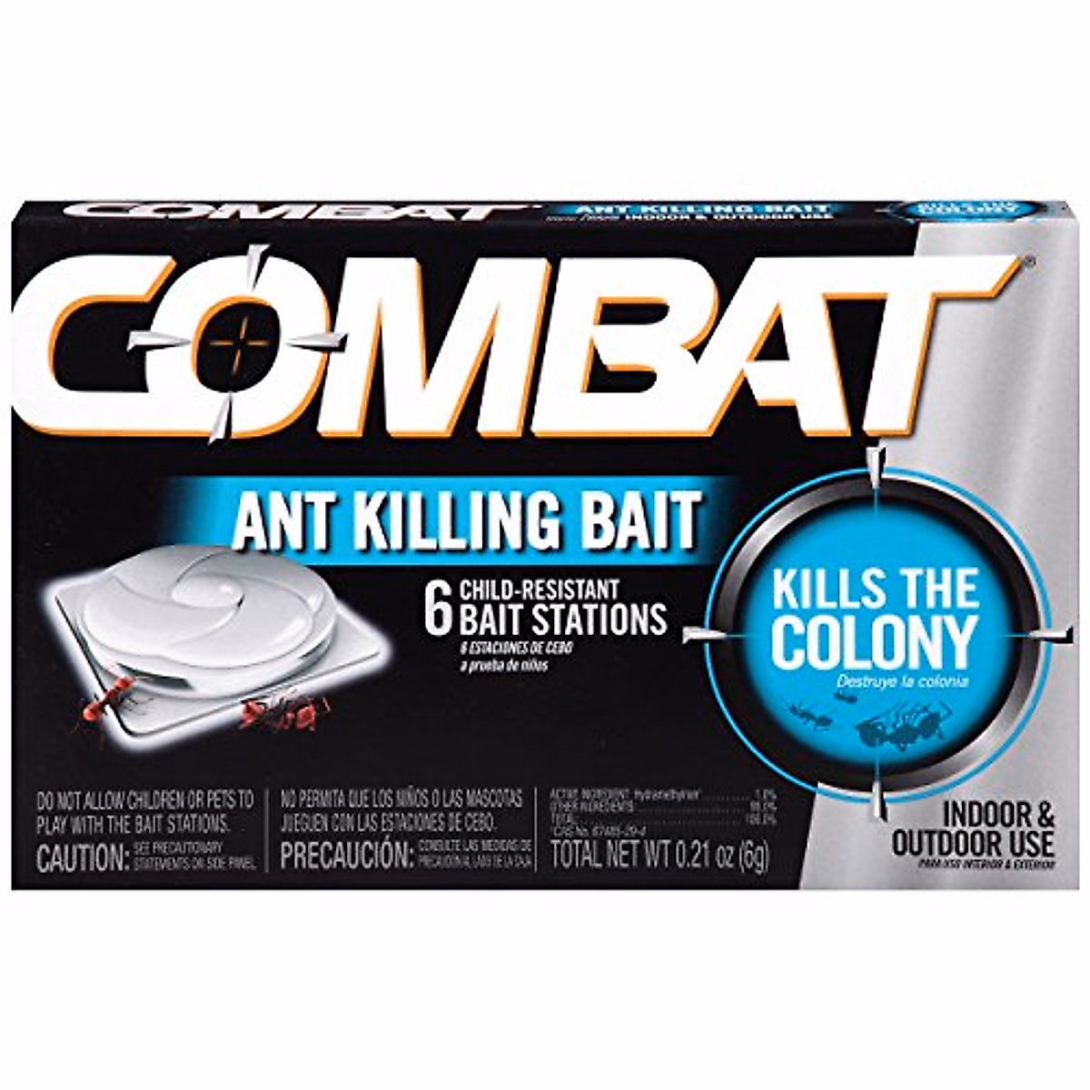 Combat Ant Killing Bait, 6 Count