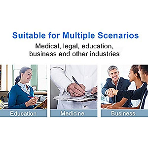 Document Camera for Teachers Scanner Portable HD Real-time Projector USB Portable for Office Computers Laptop with Multifunction A4 Format, OCR Multi-Language Recognition, LED Light(Soft Base)