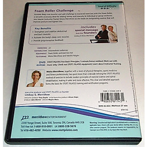 STOTT PILATES Foam Roller Challenge (English/Spanish)
